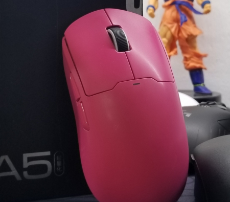 Chuột Mchose A5 Pro Max Pink 3 mode paw3395 Like New đẹp Full Box